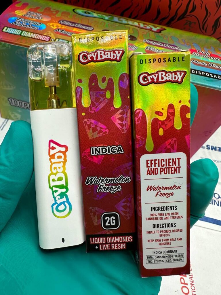 Buy Crybaby Disposable vape carts Online | No 1 best vapes